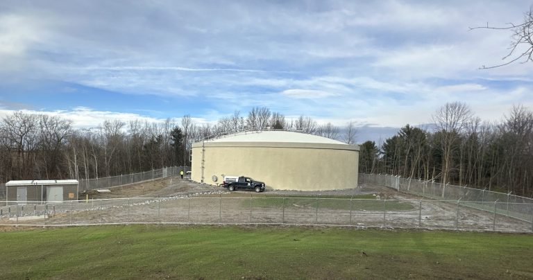 New Storage Tank in Pavilion – Monroe County Water Authority